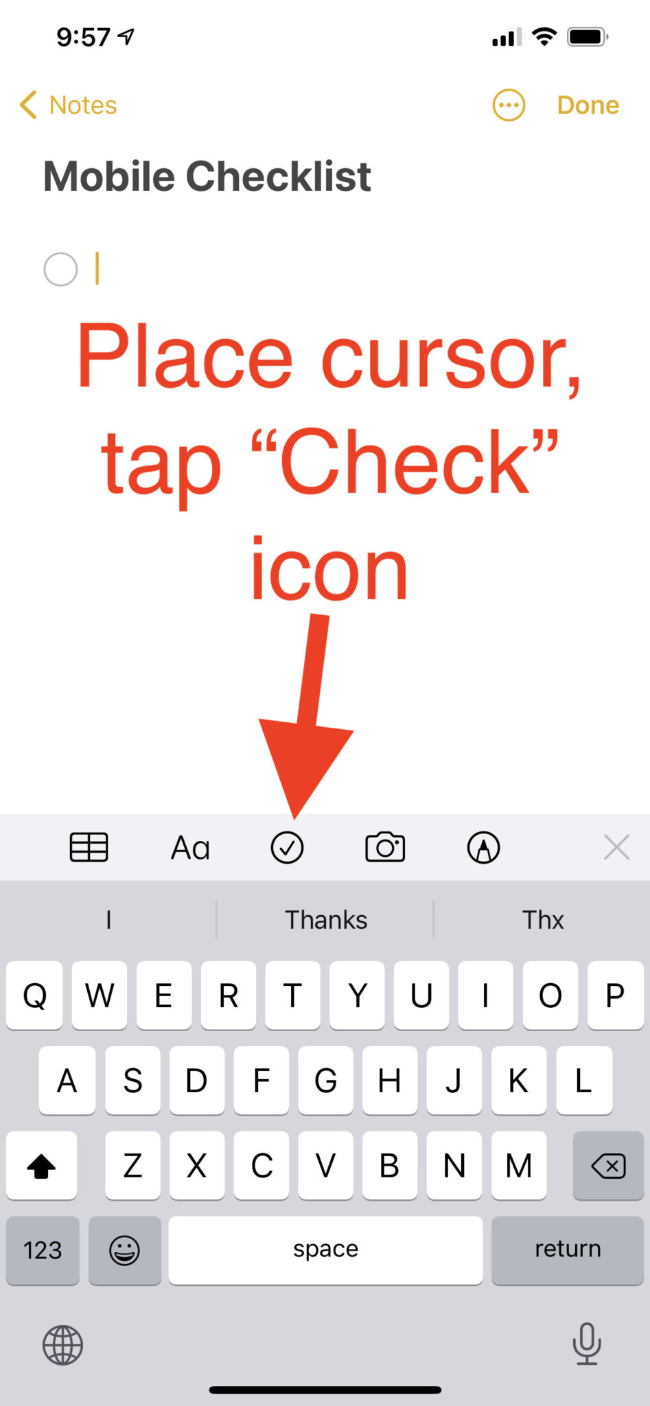 How to Make a Checklist in Apple Notes (Mobile & Desktop) - TechSnivel