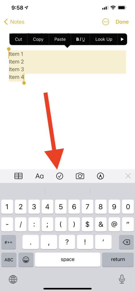 How to Make a Checklist in Apple Notes (Mobile & Desktop) - TechSnivel