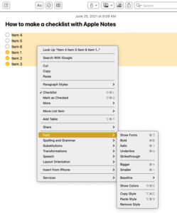 How to Make a Checklist in Apple Notes (Mobile & Desktop) - TechSnivel