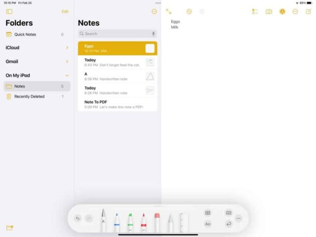 How to Use Apple Notes with Apple Pencil - TechSnivel