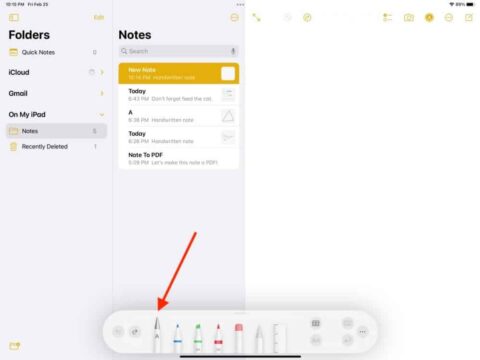 How to Use Apple Notes with Apple Pencil - TechSnivel