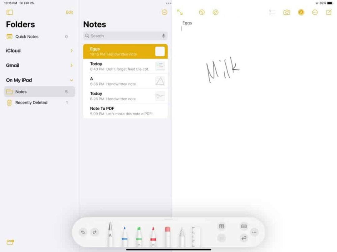 How to Use Apple Notes with Apple Pencil - TechSnivel