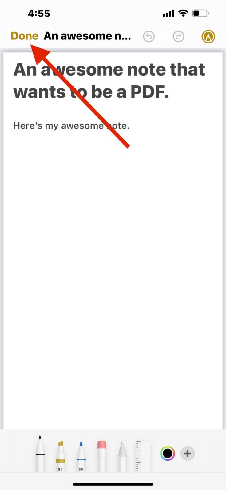 How to Convert Apple Notes to a PDF - TechSnivel