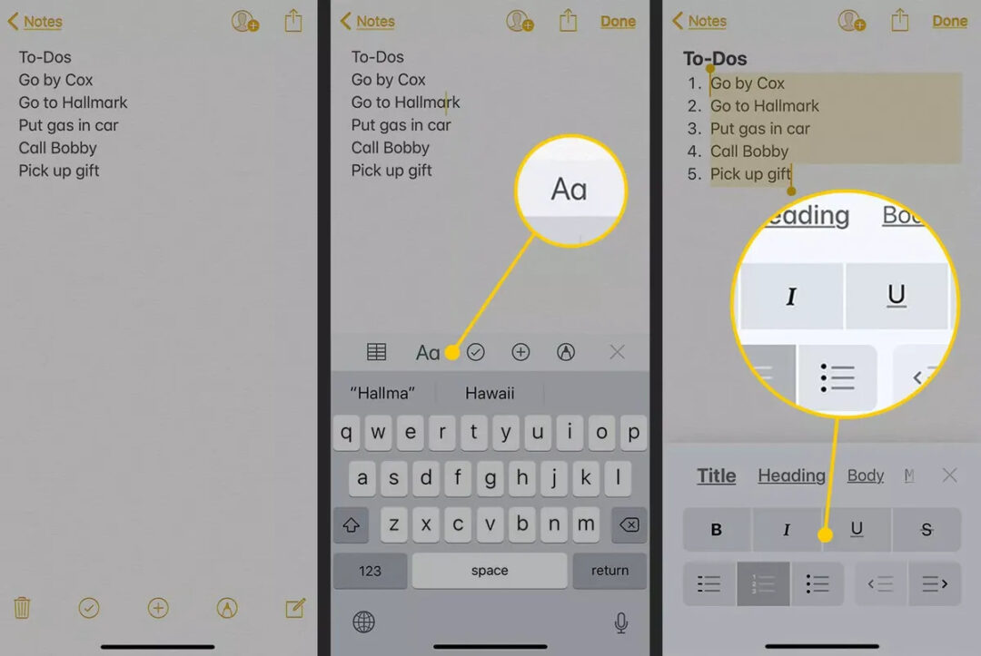 How to Highlight in Apple Notes - TechSnivel
